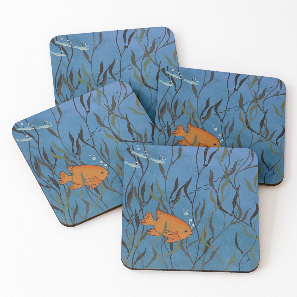 "Gary the Garibaldi" Sticker for Sale by LadySeaWench | Redbubble