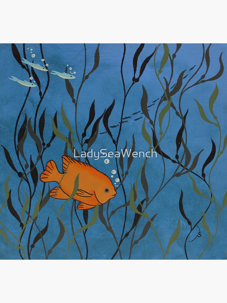 "Gary the Garibaldi" Sticker for Sale by LadySeaWench | Redbubble