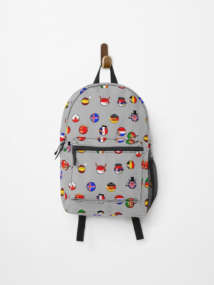 "Countryballs Pack" Backpack by Graograman | Redbubble