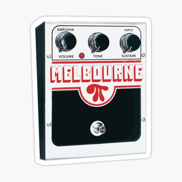"Melbourne" Sticker for Sale by RestlessSoul | Redbubble