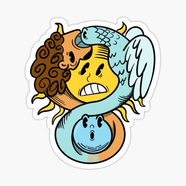 "Alchemy symbol Azoth " Sticker for Sale by Oddzy | Redbubble