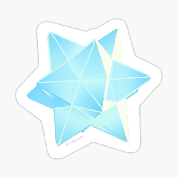 "Blue Nova Light" Sticker by ArtByChiquita | Redbubble