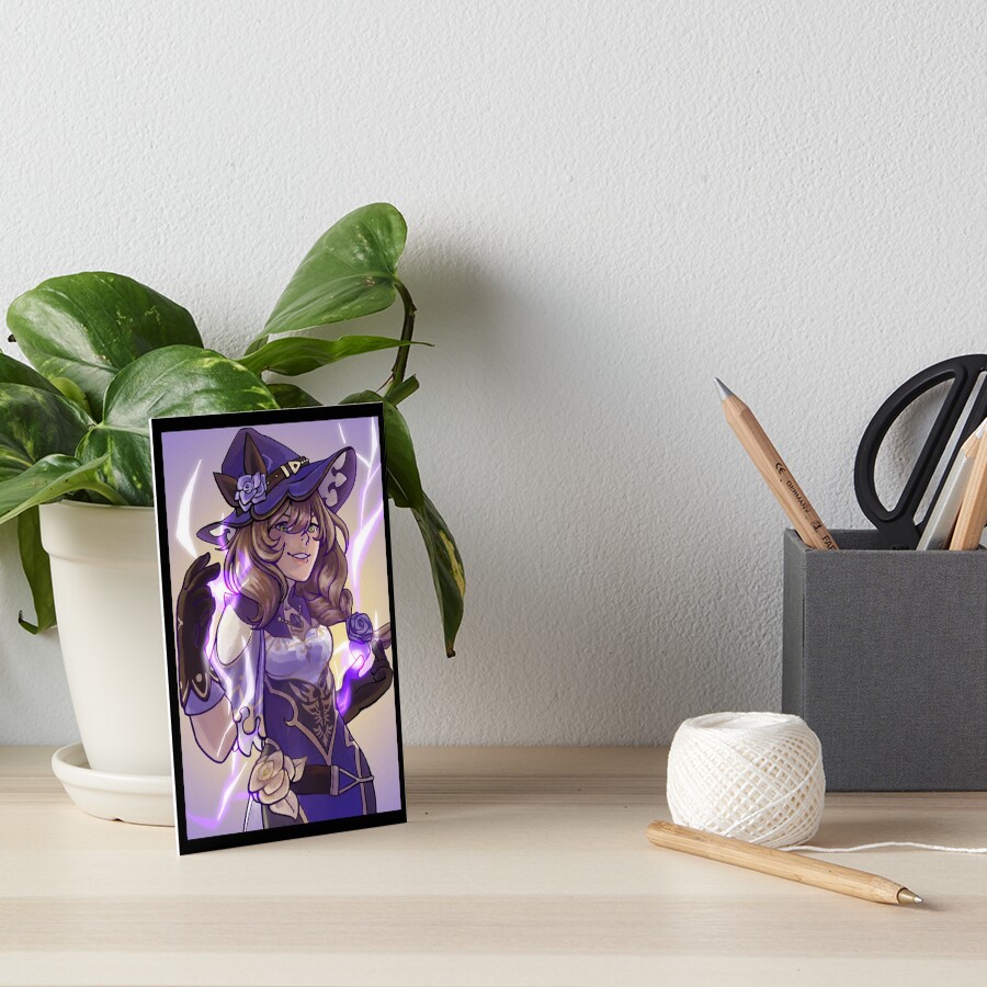 "Best Waifu Lisa" Art Board Print by Arianell | Redbubble