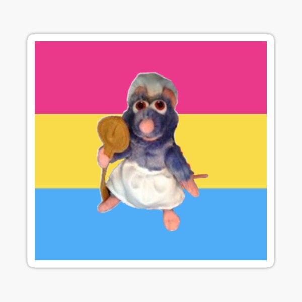 "ratatouille pan rights" Sticker for Sale by casserolestan | Redbubble