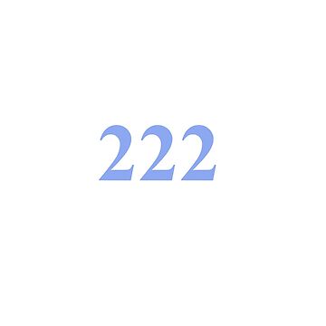 "angel number 222" Sticker for Sale by faithsdesignz | Redbubble