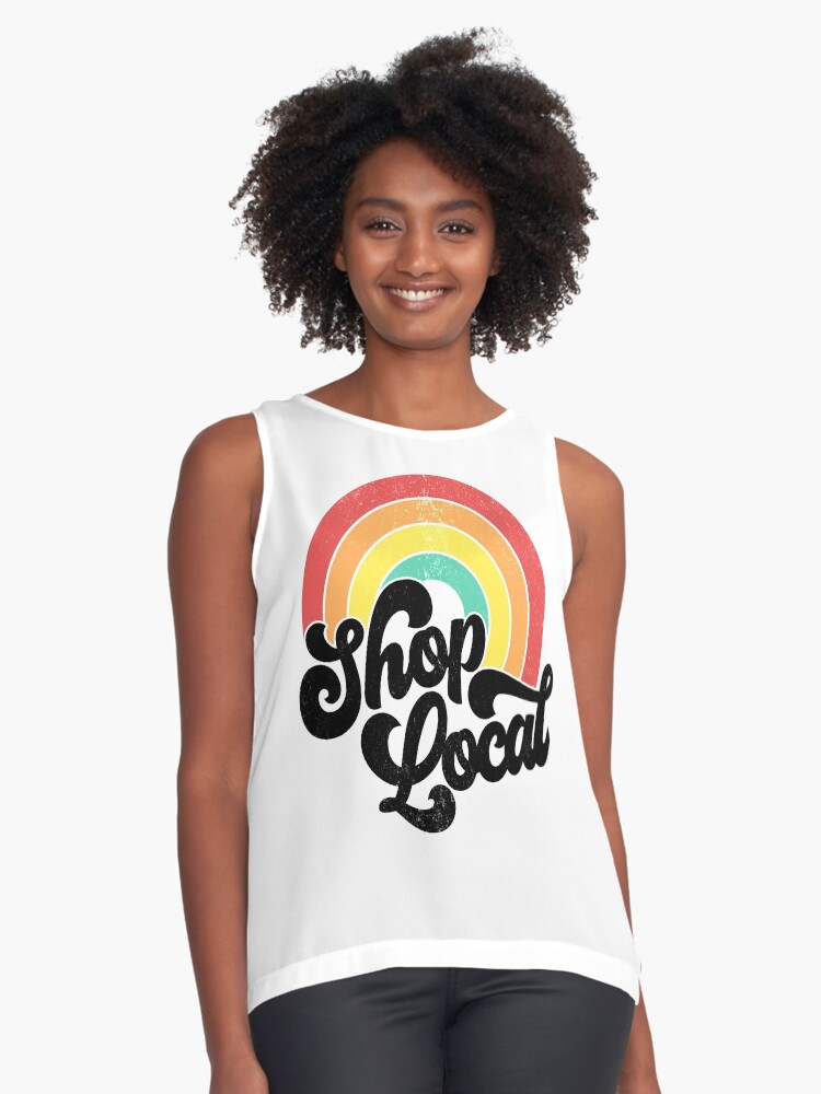 "Shop Local" Sticker for Sale by TheRightHonMP | Redbubble