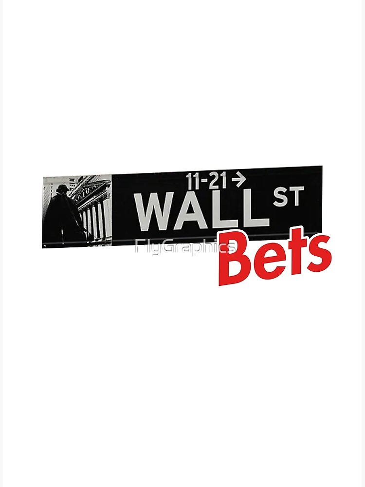 Póster «logo de wallstreetbets - reddit r / logo de wallstreetbets» de ...