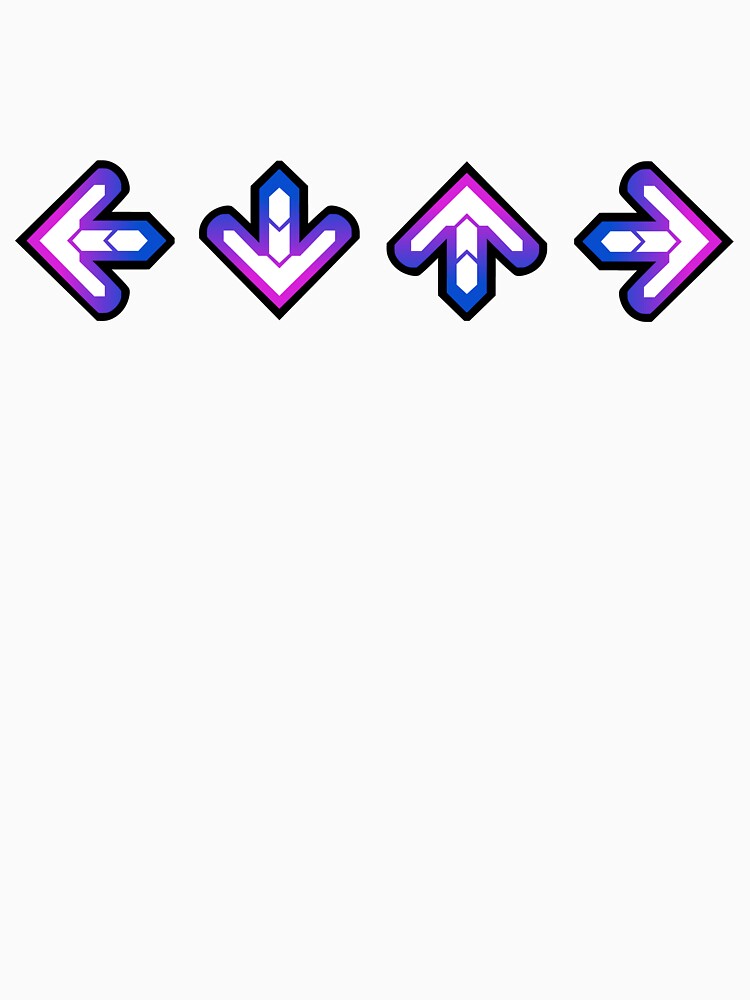 "DDR: Arrows" T-shirt for Sale by SamJanes91 | Redbubble | ddr t-shirts ...