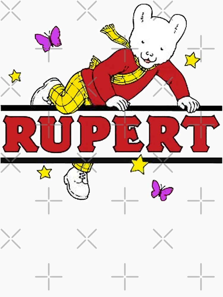 "Rupert bear" T-shirt for Sale by nostalgia-store | Redbubble | rupert ...