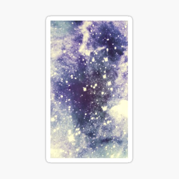 "Indigo" Sticker for Sale by interstellarsky | Redbubble