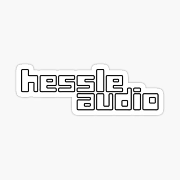 "Hassle Audio" Sticker for Sale by RaveRevival | Redbubble