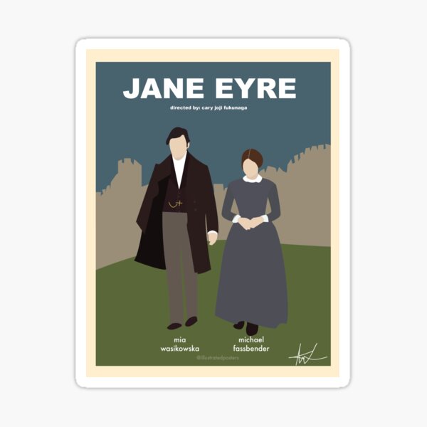 Sticker « Jane Eyre 2011 », par illustratedmp | Redbubble