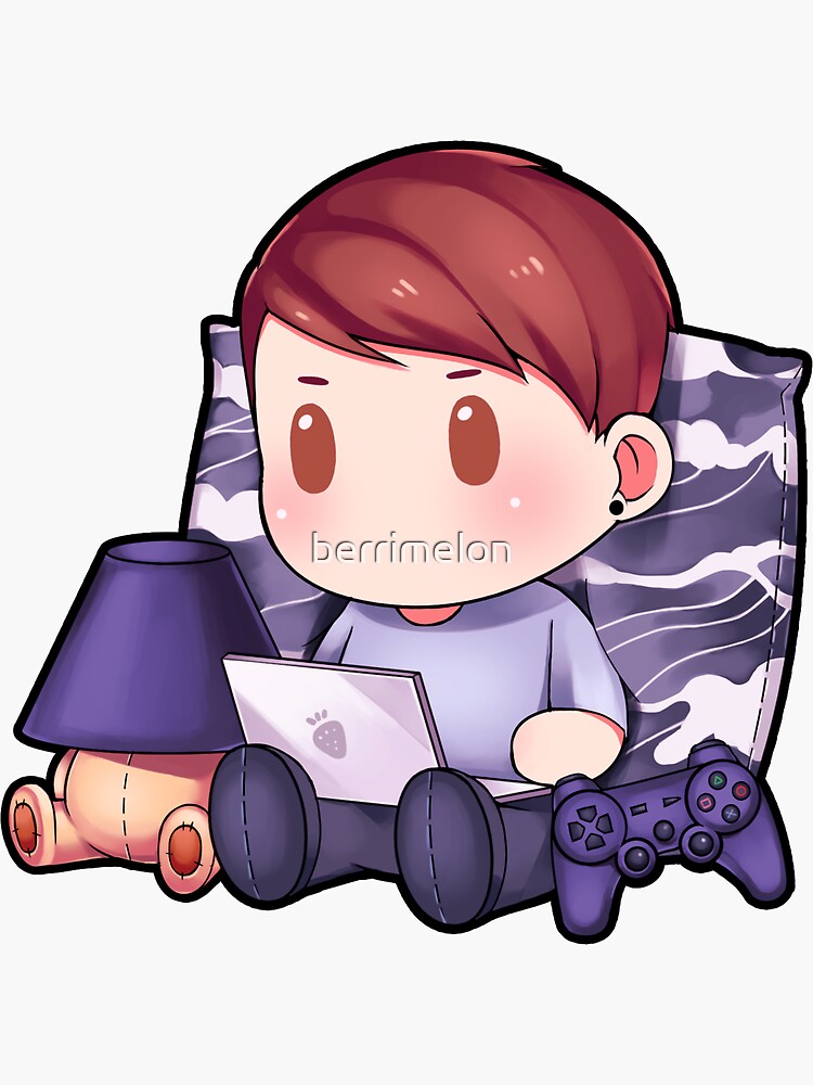 "Plushie! Dan Aesthetic" Sticker for Sale by berrimelon | Redbubble