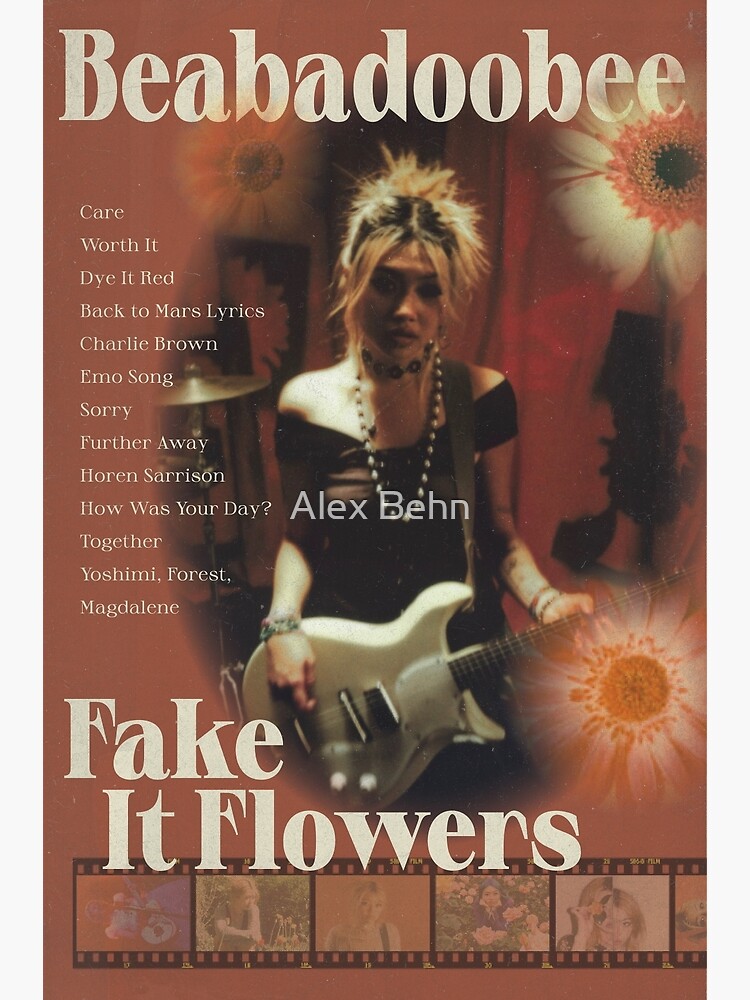 "Beabadoobee Poster" Poster for Sale by impartialtheory | Redbubble