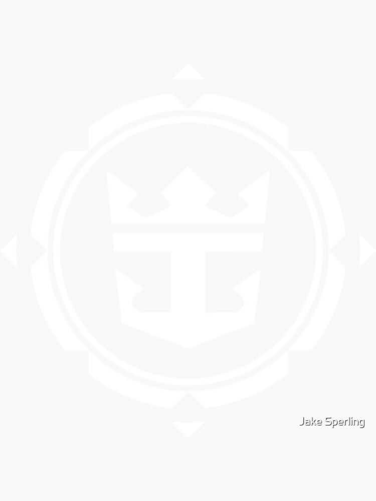 "Royal Caribbean" Sticker for Sale by Jake Sperling | Redbubble
