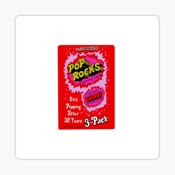 "Vintage Pop Rocks " Sticker by Pijau | Redbubble