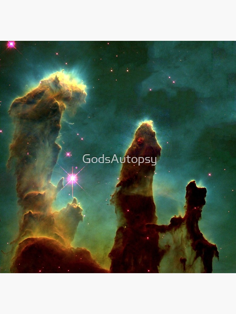 Pillars Of Creation Nebula Premium Matte Vertical Poster