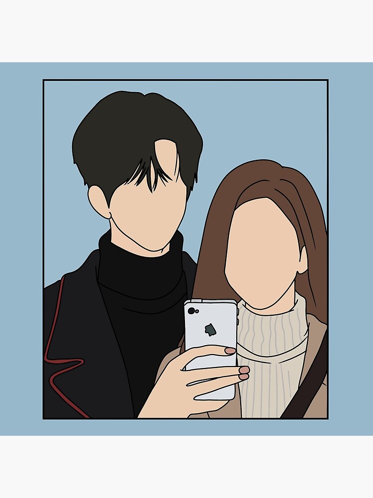 "Lee Su-ho and Lim Ju-gyeong" Poster by Express-Sticker | Redbubble