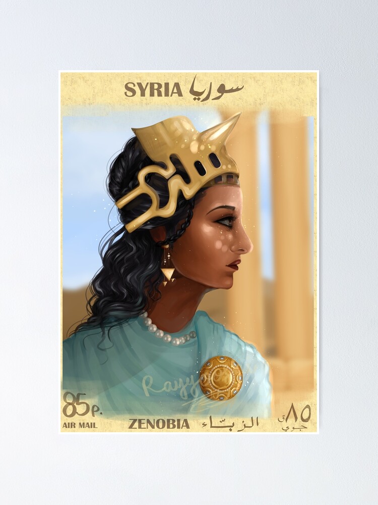 "Queen Zenobia of Palmyra" Poster for Sale by rayyooshi | Redbubble