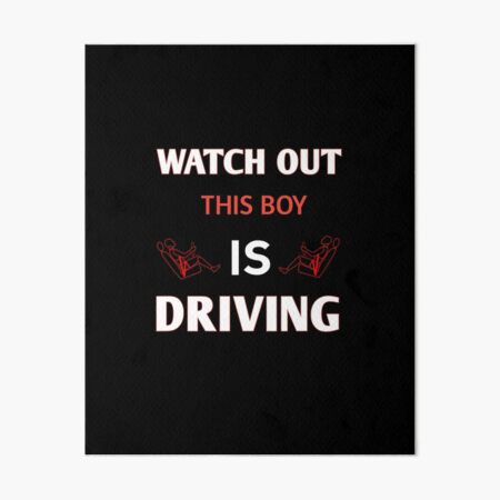 "Funny Student Driver Gifts New Driver This Boy Is Driving,Gift Ideas ...