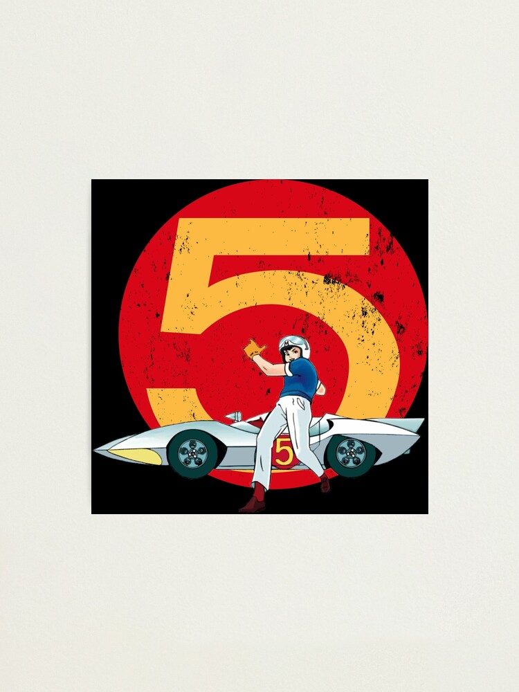 "Vintage Speed Racer #5 - Professional Graphics" Photographic Print for ...