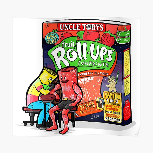 "Roll Up Prints" Poster for Sale by LEWDLES | Redbubble