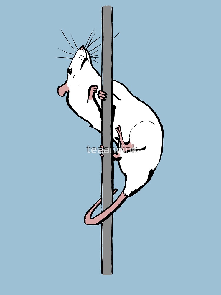 "Pole Rat" T-shirt by teaandink | Redbubble