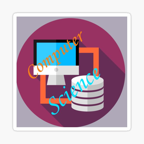 "Computer science logo" Sticker for Sale by Saurabh-kumar | Redbubble