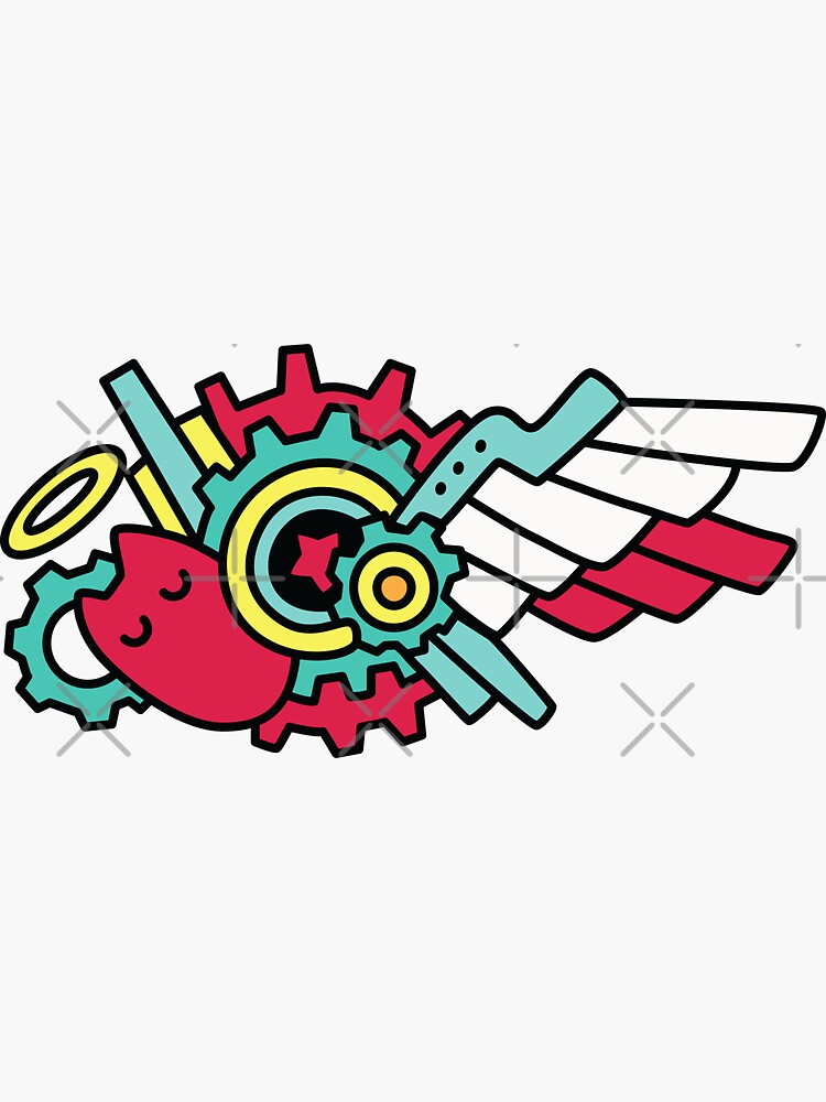 "Team Reki II" Sticker for Sale by Plan8 | Redbubble