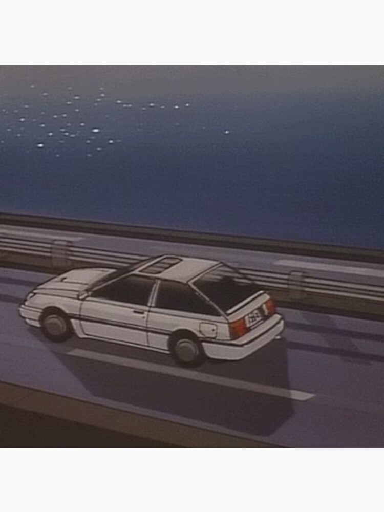 "Initial D aesthetic vibes 90s " Poster by Maimanart | Redbubble