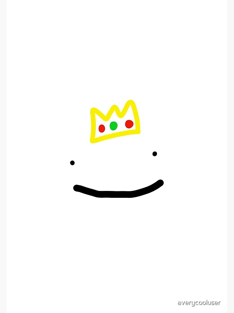 "Ranboo x Dream smiley face with crown logo stream end card dreamSMP ...
