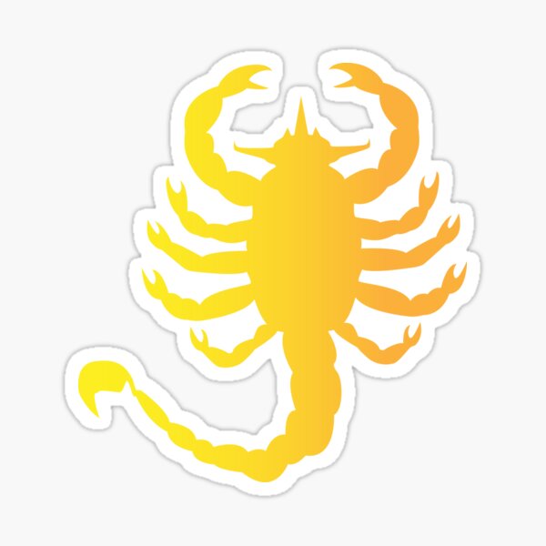 "Drive movie scorpion minimalist poster" Sticker by arshadtp | Redbubble