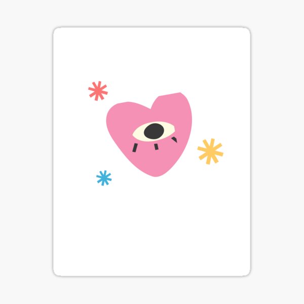 " Heart of love" Sticker by SeokYJ | Redbubble