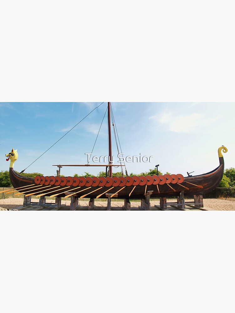 "The Hugin, Viking Long Boat" Poster for Sale by TerrySenior | Redbubble
