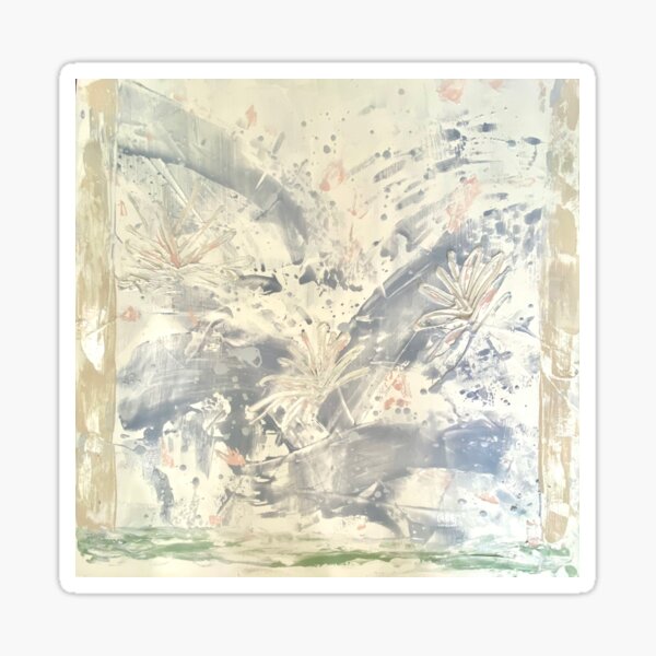 "The Day She Left Us" Sticker for Sale by Alisonsatterlee | Redbubble