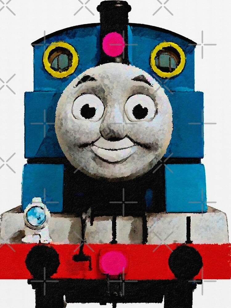 "Thomas the tank engine Front View" Art Print for Sale by artbyjames ...