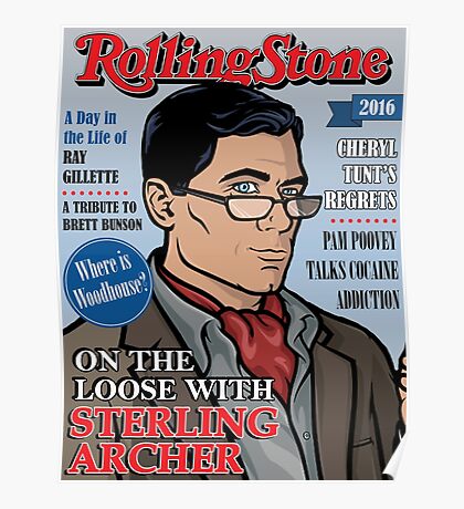 Sterling Archer: Posters | Redbubble