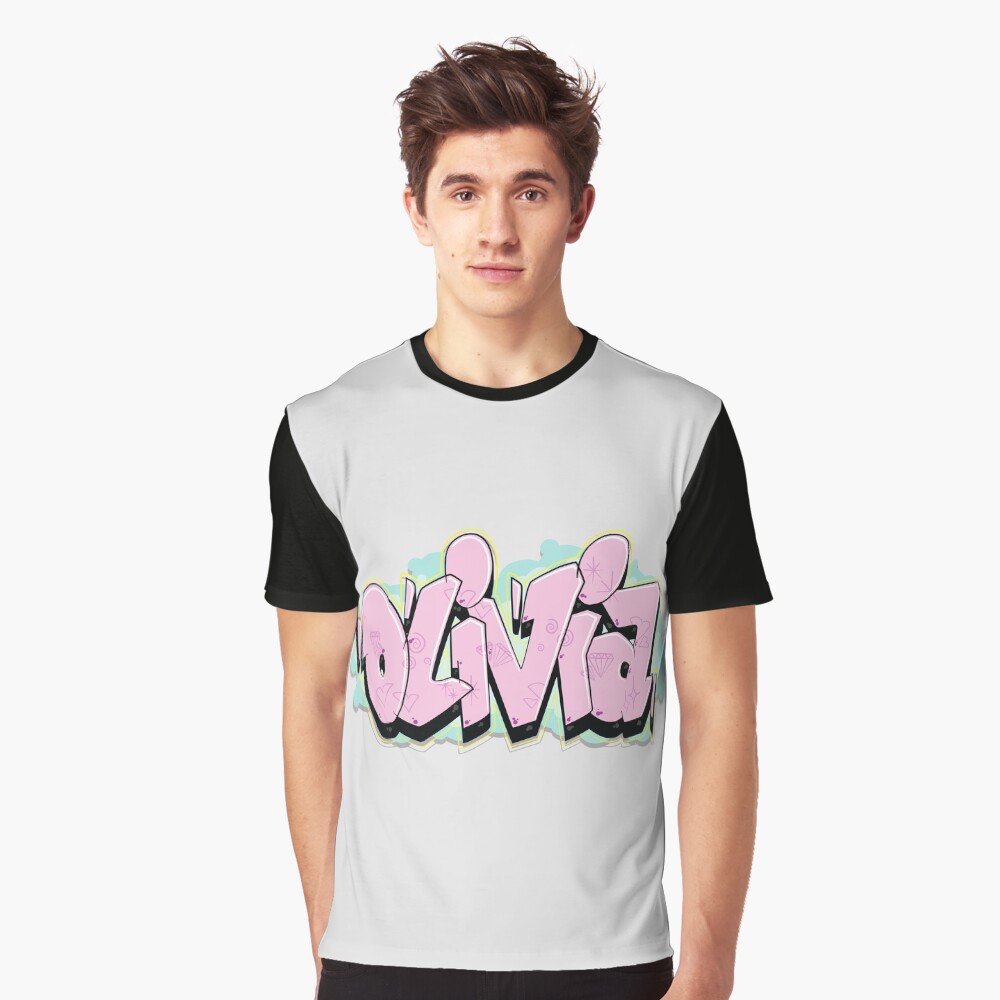 "Olivia Graffiti Name" Poster for Sale by NameGraffiti | Redbubble