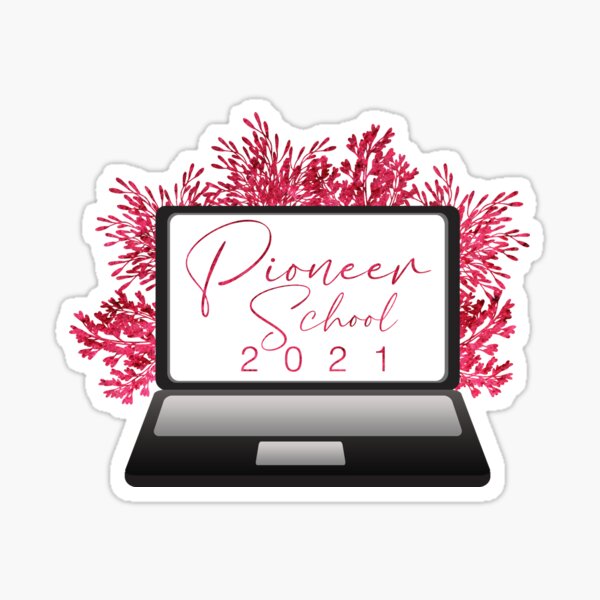 "Pioneer School 2021 - Red" Sticker for Sale by Yesido | Redbubble