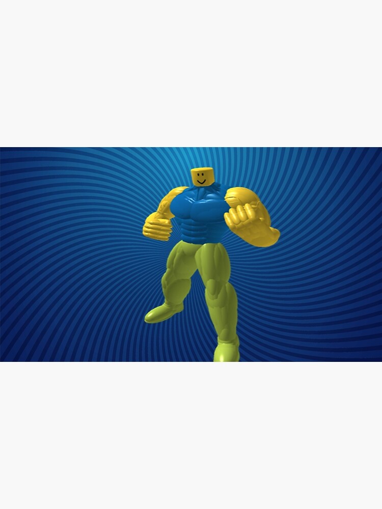 "roblox art strong noob " Poster for Sale by somerandomduude | Redbubble