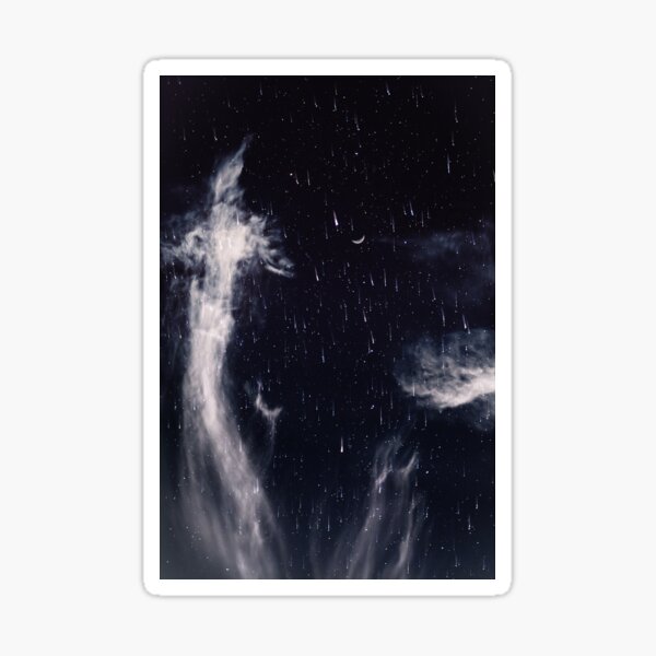 "Falling stars II" Sticker for Sale by va103 | Redbubble