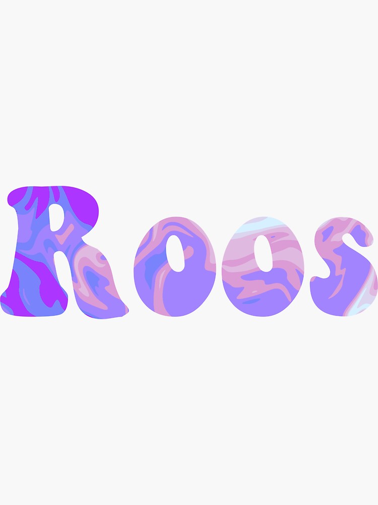 "Mixed Name Roos " Sticker by Procreate-love | Redbubble