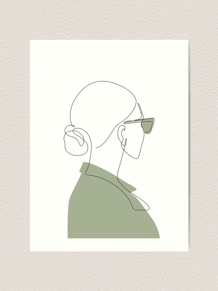 "Matcha Style Line" Art Print for Sale by ExplicitDesign | Redbubble