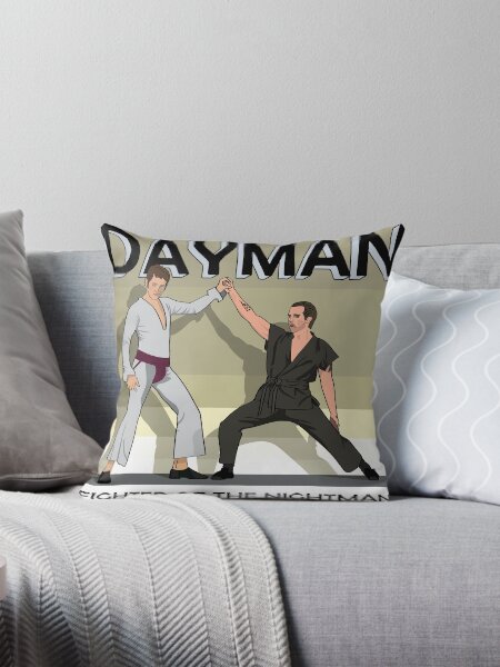 "Dayman - Always Sunny (tan)" Pillow for Sale by fpleasants | Redbubble