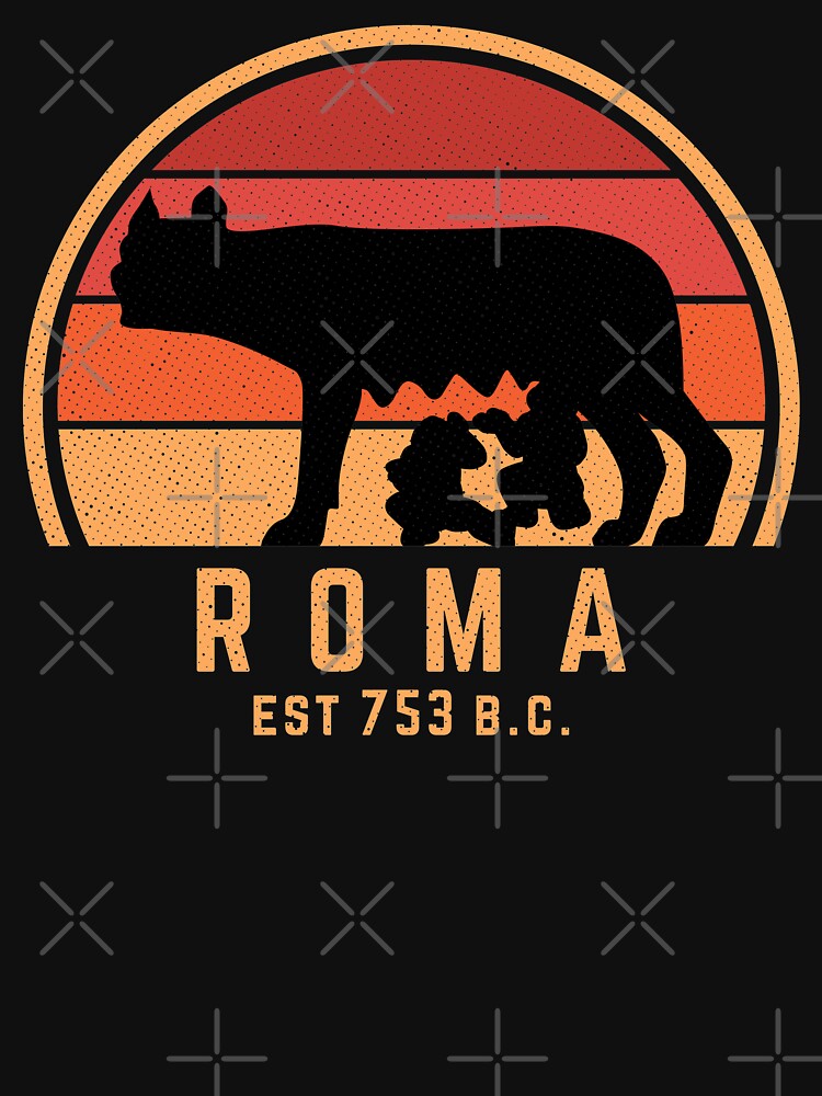"Roma Est 753 BC Founding Of Rome" Essential T-Shirt for Sale by zeno27 ...