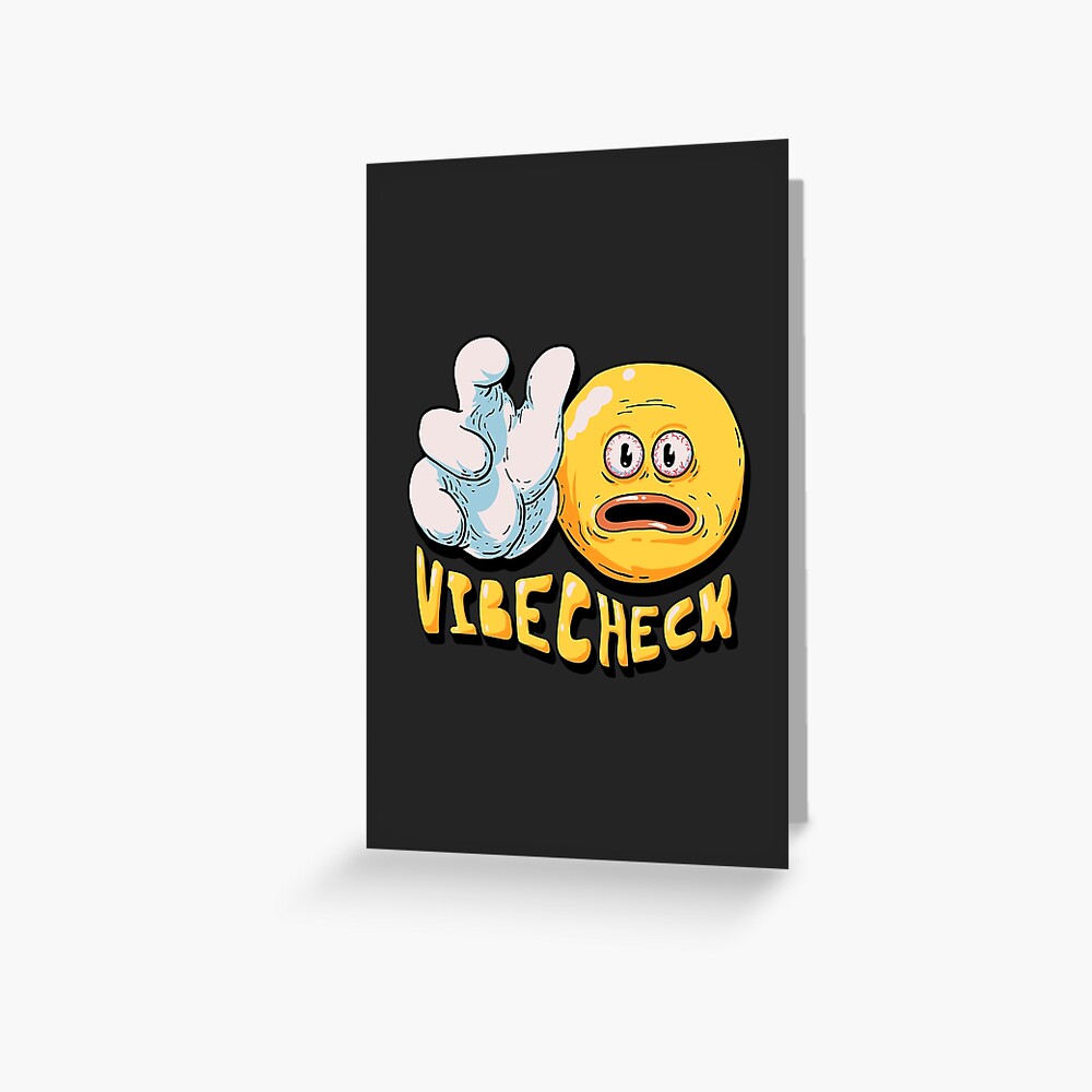 "Vibe Check - Cursed Emoji Hand Ironic Dank MEME | Can I check your ...
