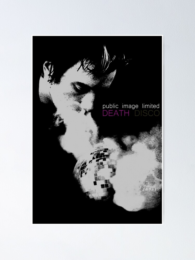 "Death Disco - Post Punk - New wave " Poster by BristolHummm | Redbubble