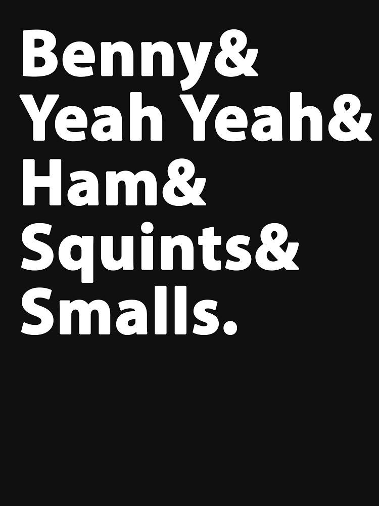 "Smalls & Squints & Yeah Yeah &" T-shirt for Sale by movie-shirts ...