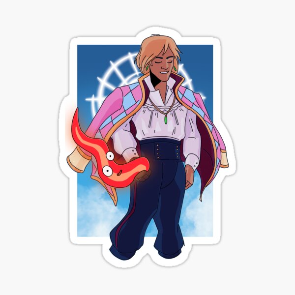 "Howl" Sticker for Sale by Lornarc | Redbubble