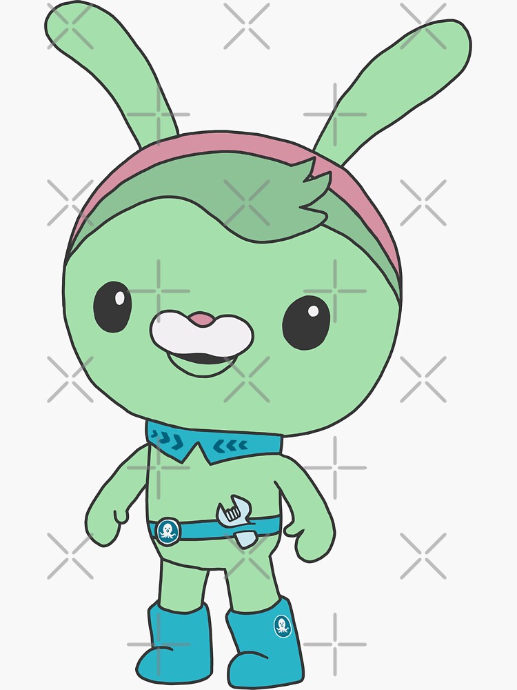 "The Octonauts Tweak" Sticker for Sale by Sunriya | Redbubble